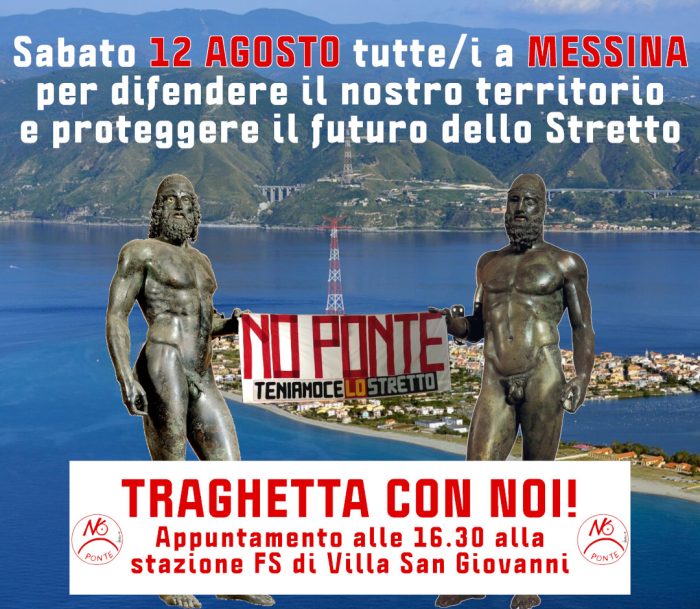 No Ponte, tutto pronto per il corteo di Messina - Iacchite.blog No Ponte, tutto pronto per il corteo di Messina - Iacchite.blog