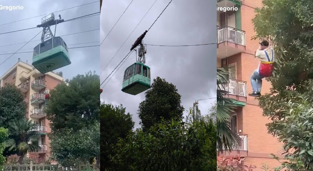 Monte Faito, si rompe cavo della funivia. Cabina precipita nel vuoto, 4 ...